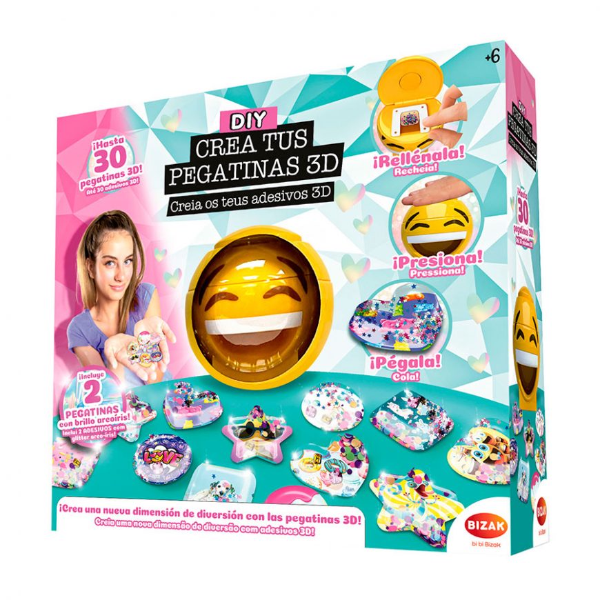 Crea Tus Pegatinas 3D – Bizak